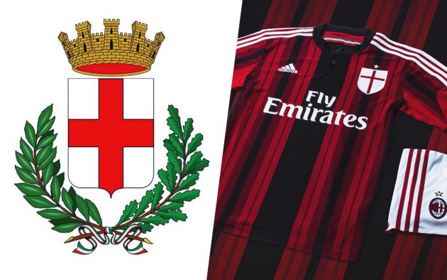 The story behind AC Milan's cross and the English myth accompanying it