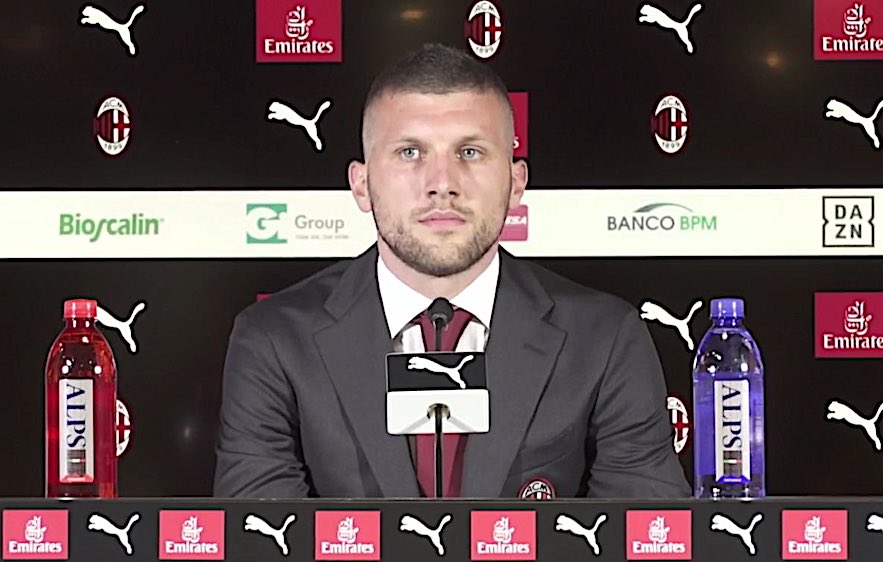 Rebic: "Being at Milan is a dream; I am ready to play"