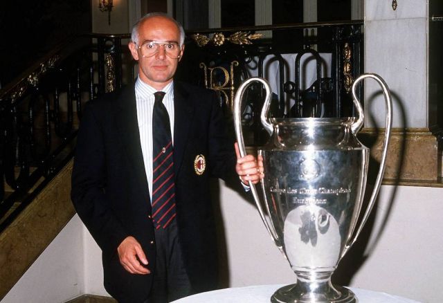 Watch: Milan pay tribute to legendary coach Arrigo Sacchi with mini ...
