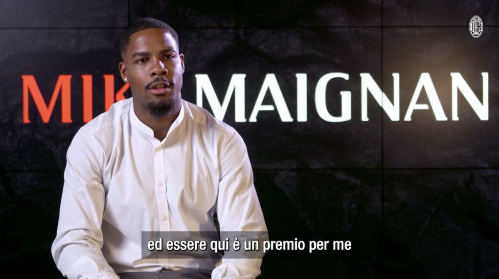 Maignan discusses why he decided to join Milan, his playing style and ...