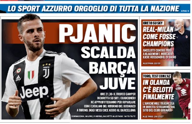 Gallery: 'Real-Milan as if it were UCL' - Today's front pages of ...