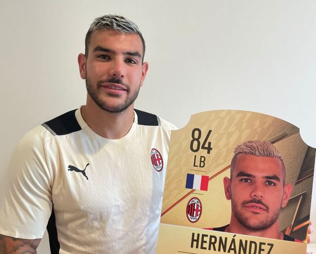 Photo: Theo Hernandez shares new FIFA rating with well-deserved increase