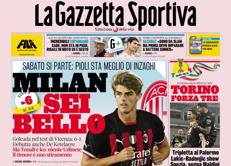 Gallery: 'Milan beautiful, Inter defenceless' - Today's front pages of ...
