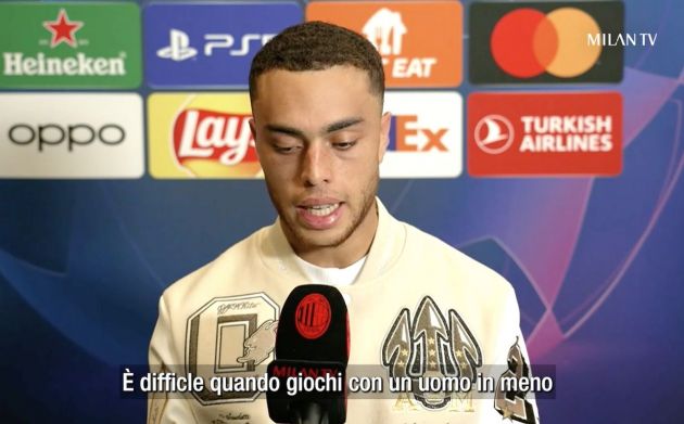 Dest: “It was difficult to play with ten despite the push of the fans ...