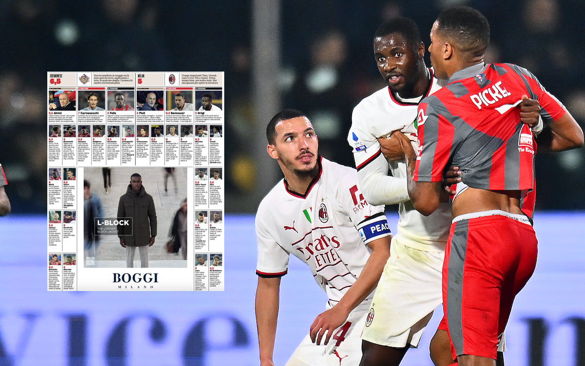 GdS: Milan player ratings for Cremonese draw - misfiring attack struggles GdS: Milan player ratings for Cremonese draw - misfiring attack struggles