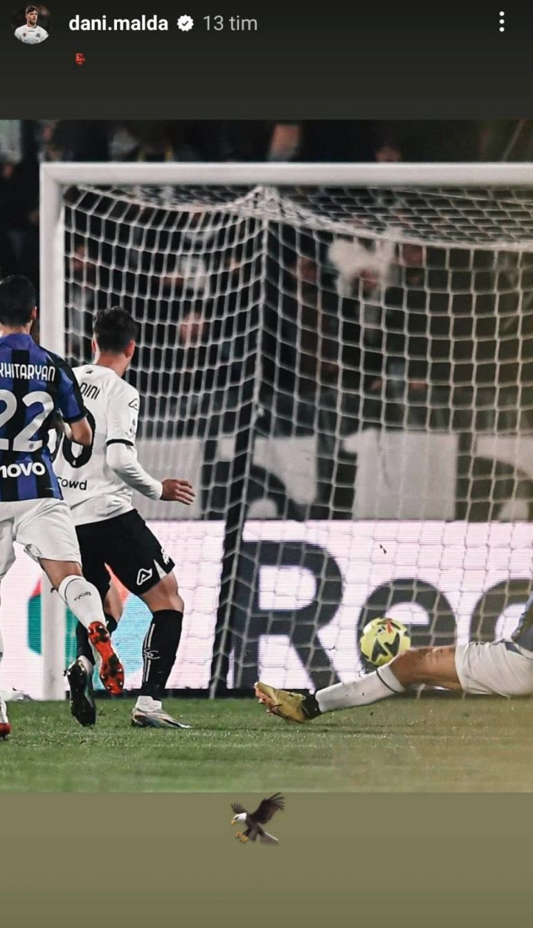 Photo: Daniel Maldini sends subtle message to Milan after goal against ...