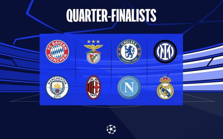 PM: Comparing the squad value of the UCL quarter-finalists - Milan far ...