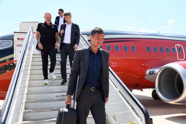 Sky: Milan squad arrive at Malpensa with Giroud, Thiaw and Kjaer present