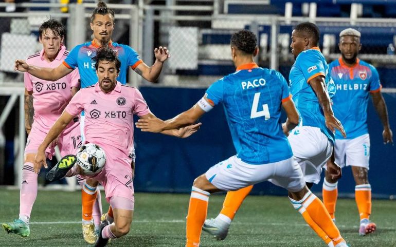 Inter Miami beat Miami FC in the cup - an American derby with an AC ...