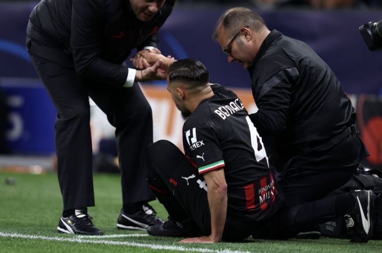 Official: Bennacer out for at least six months after successful knee ...