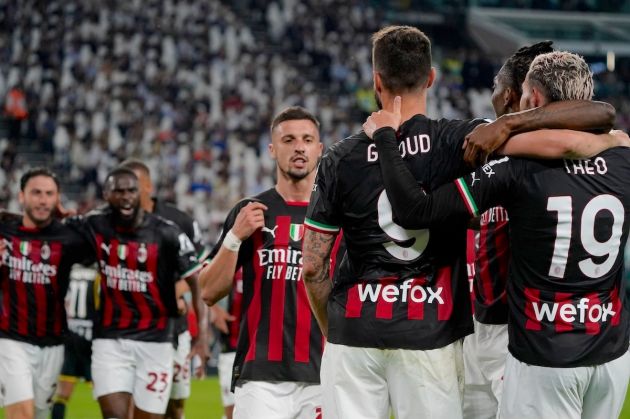 Juventus 0-1 AC Milan: Giroud's header sees Rossoneri secure Champions ...