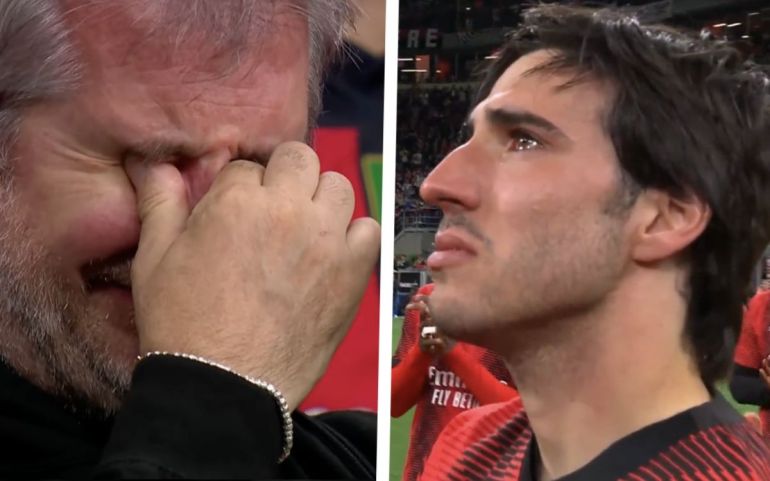 Watch: Tonali and fans in tears as Ibrahimovic says goodbye to Milan