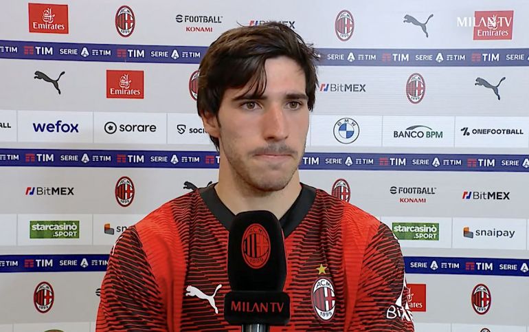 Tonali explains why he got 'really emotional' during Ibra's farewell ...