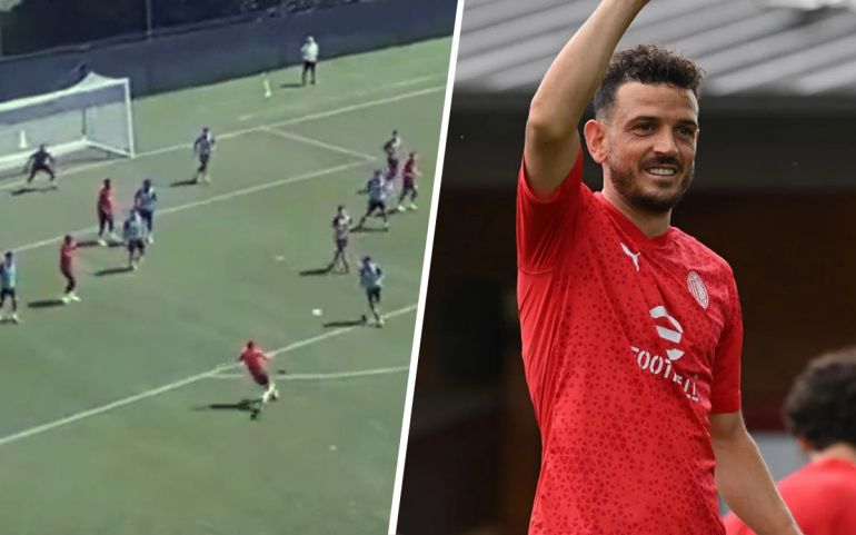 Watch: Florenzi scores screamer in training after corner-kick routine
