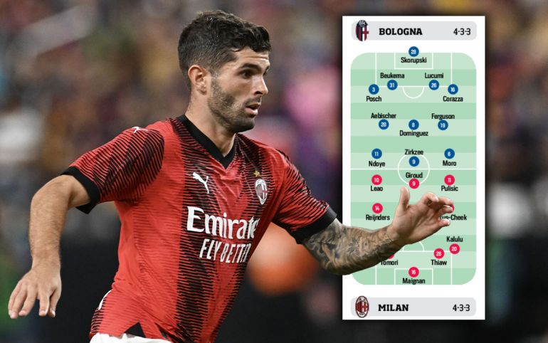 CorSport: Probable XIs for Bologna vs. Milan - Kalulu ahead of Calabria