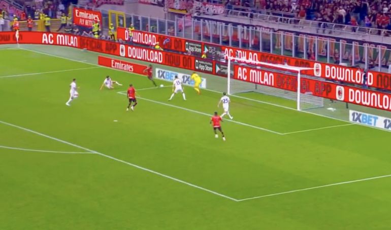 Watch: Okafor gets his second Milan goal vs. Lazio as Leao notches another assist