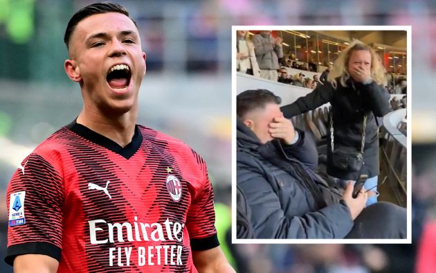 Simic's parents in tears after first ever goal for Milan - photo