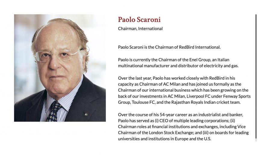 Milan exit rumours squashed as Cardinale gives Scaroni key role at RedBird