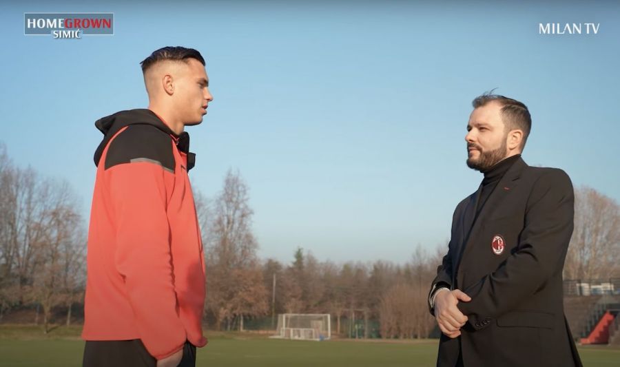 Simic reveals details on relationship with Pioli, working with Abate ...