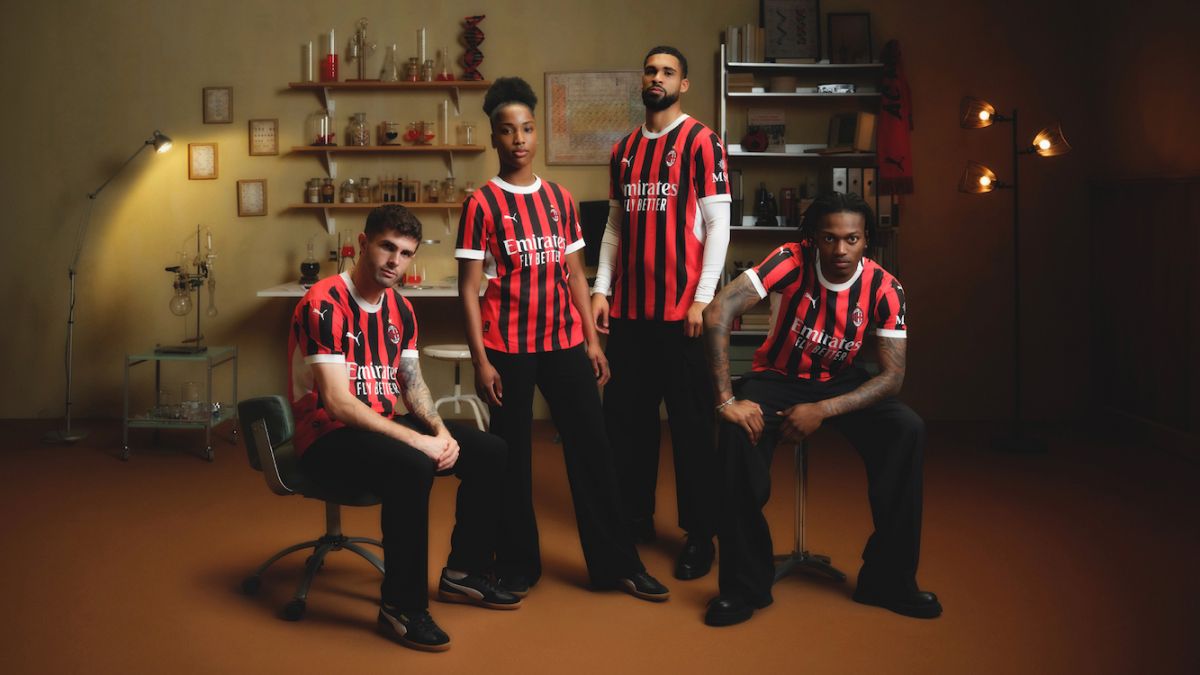 Official AC Milan unveil new home kit for the 2024-25 season - photos