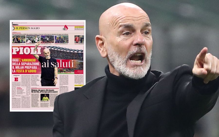 GdS: Milan preparing a surprise for Pioli during farewell 'celebrations'