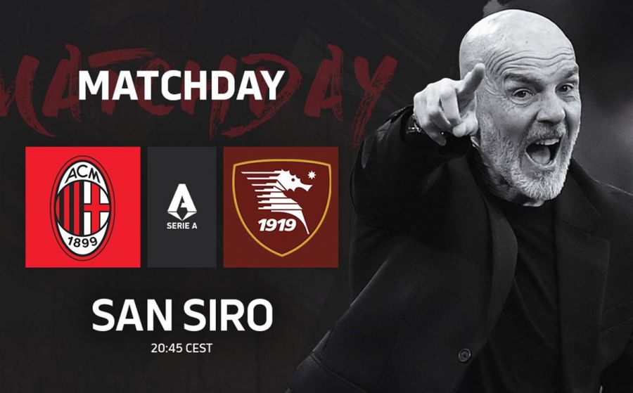 Official: AC Milan vs. Salernitana starting XIs - Pioli names his final line-up