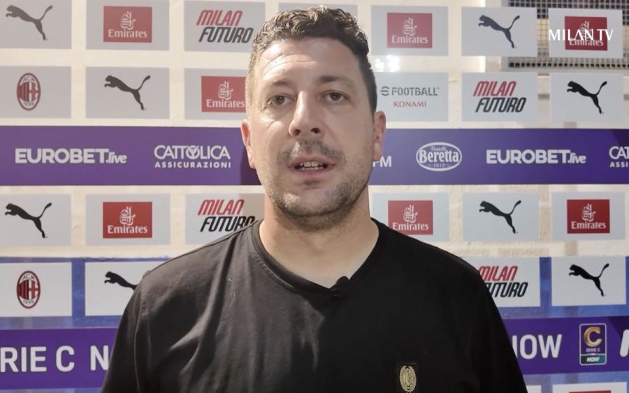 Bonera 'congratulated' Milan Futuro after first Serie C point - video