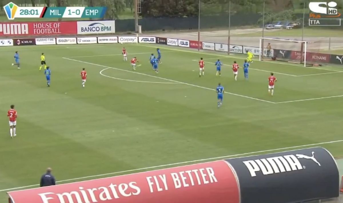 Watch: Zlatan's son Maximilian Ibrahimovic scores rocket for Milan ...