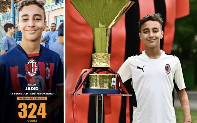 TMW: Akram Jadid continues to shine for Milan U15s after early promotion