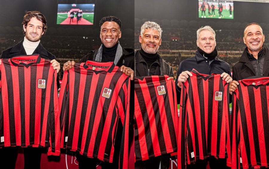 Several Milan legends honoured at San Siro in 125th anniversary ...
