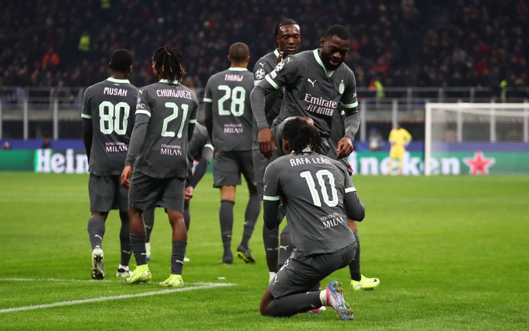 AC Milan 2-1 Red Star: Abraham's late winner secures fourth straight ...
