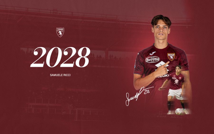 Official: Milan target Samuele Ricci extends with Torino until 2028