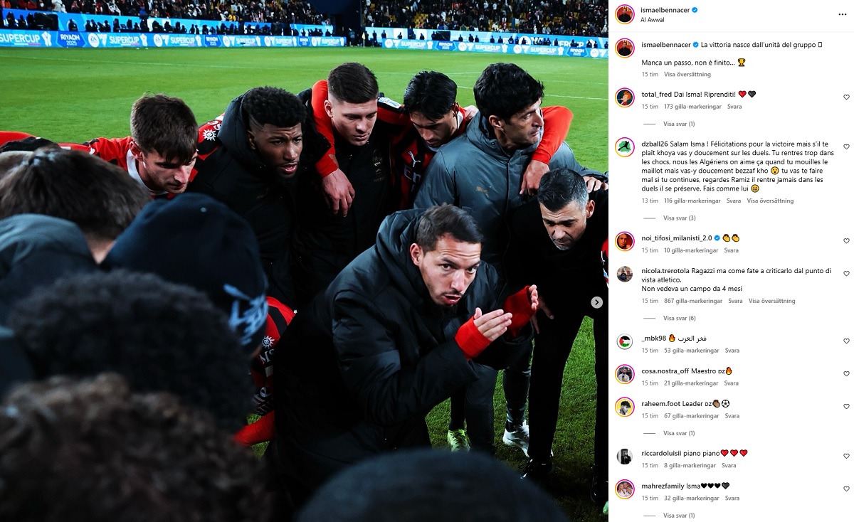 Photos: Milan players react to Juve win on social media - "One step left"