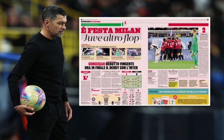 GdS: Conceicao and Milan take 'excellent first step' on path to season ... GdS: Conceicao and Milan take 'excellent first step' on path to season ...
