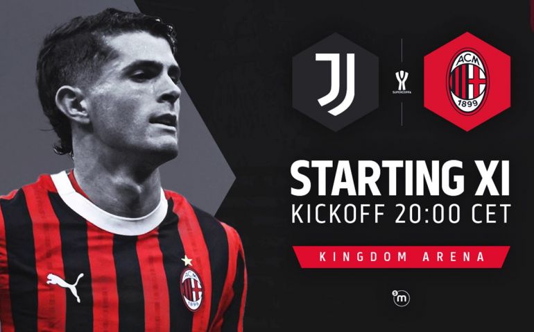 Official: Juventus vs. AC Milan starting XIs - three changes from ...