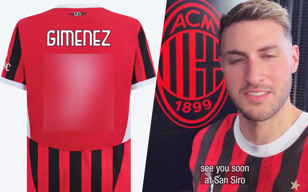 Watch: Gimenez introduces himself to Milan fans - the shirt number he ...