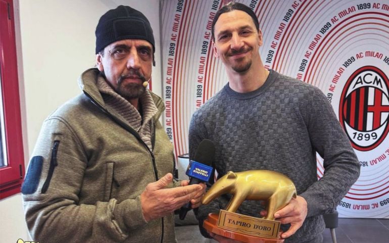 'Disappointed and angry' - Ibrahimovic given Tapiro d'oro after Milan ...