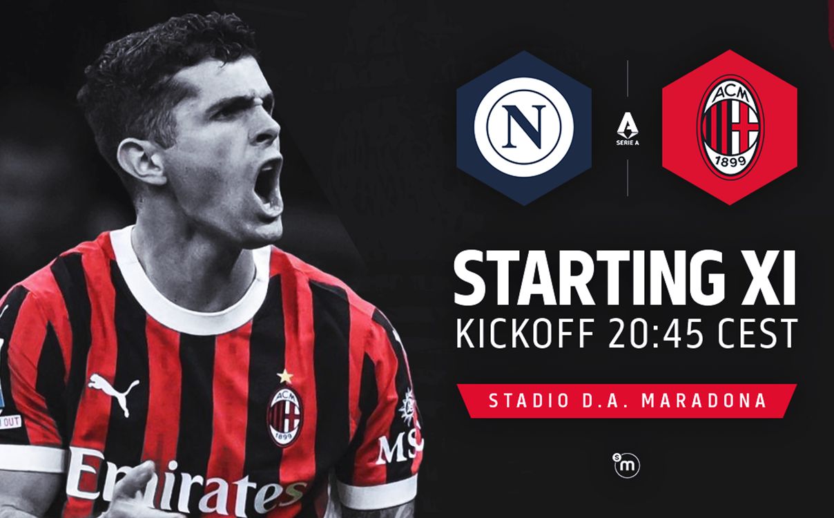 Official: Napoli vs. AC Milan starting XIs – four changes from Como win