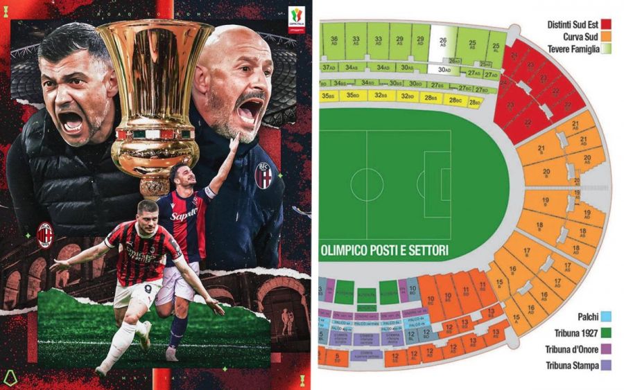 AC Milan vs. Bologna Coppa Italia final ticket info: Prices, sale ...