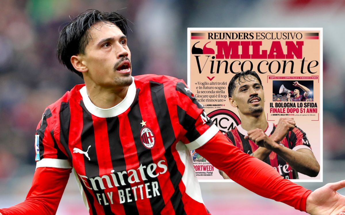 Reijnders discusses love for Milan, incredible season, decision to ...