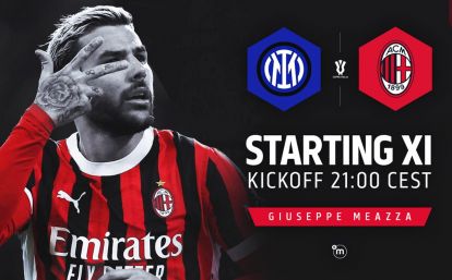 Official: Inter vs. AC Milan starting XIs - no changes from Atalanta loss