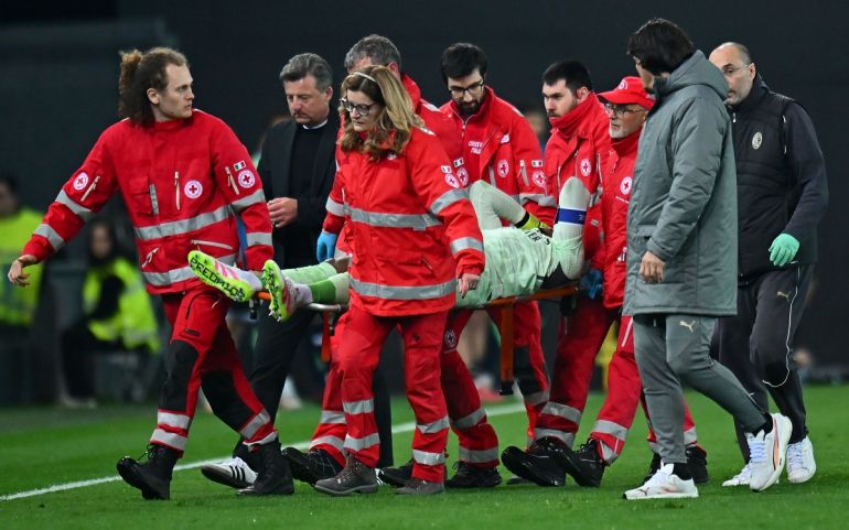 Milan breathe sigh of relief as Maignan passes initial tests after head ...