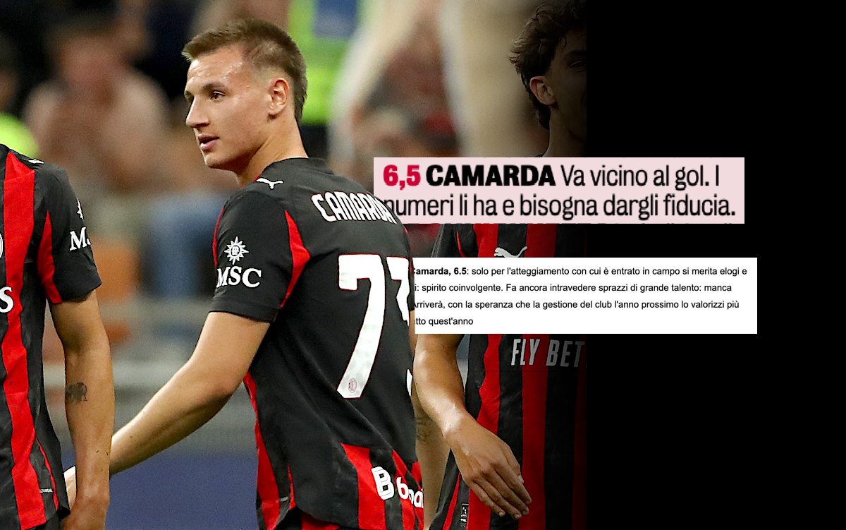 Camarda earns media praise for substitute appearance vs. Monza ...