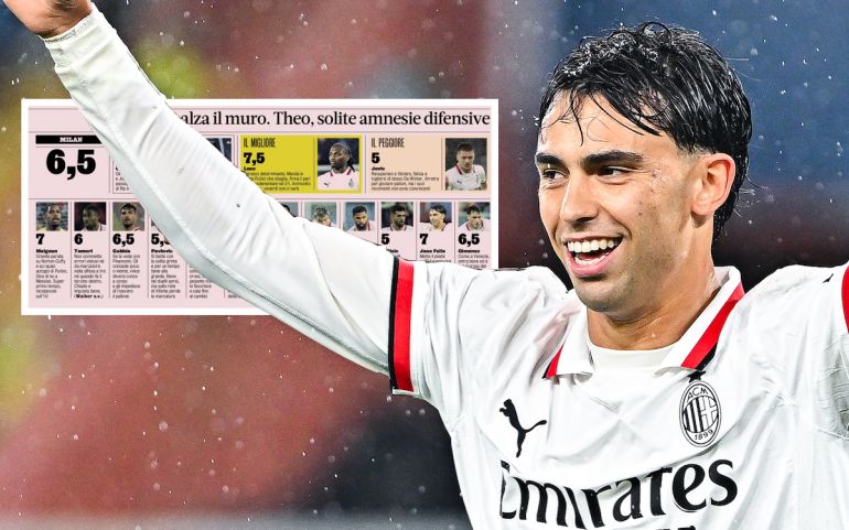 Changes bail out sub-par starters: Player ratings for Genoa-Milan from ...