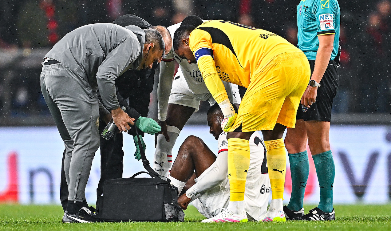 DAZN: Fofana forced off during Genoa win with injury - the reassuring ...