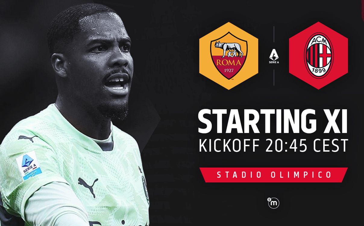 Official: Roma vs. AC Milan starting XIs - four changes from Bologna loss