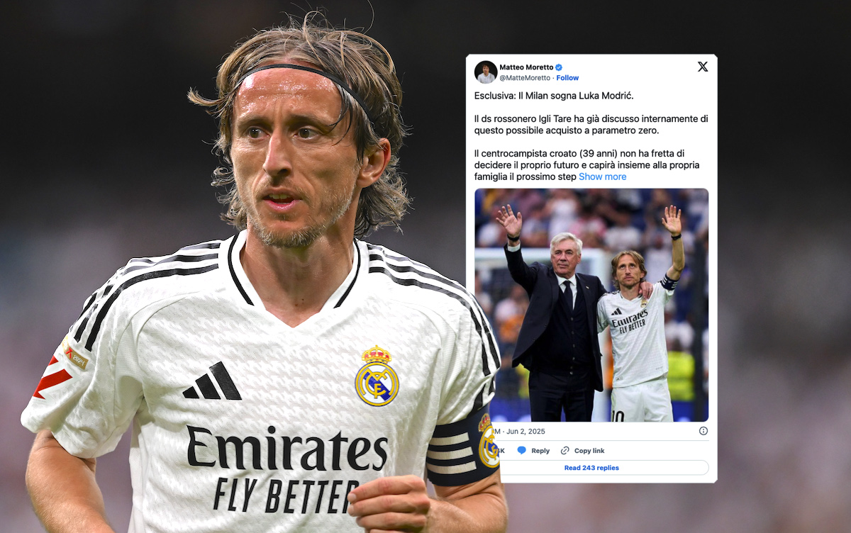 GdS: 'Milan dream of Modric' - Tare and Allegri weigh up move for Real Madrid legend