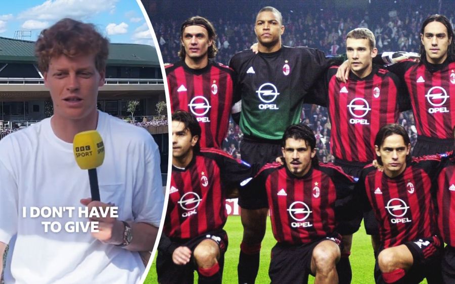 Sinner names two Milan legends in dream Italian five-a-side team: "Don ...