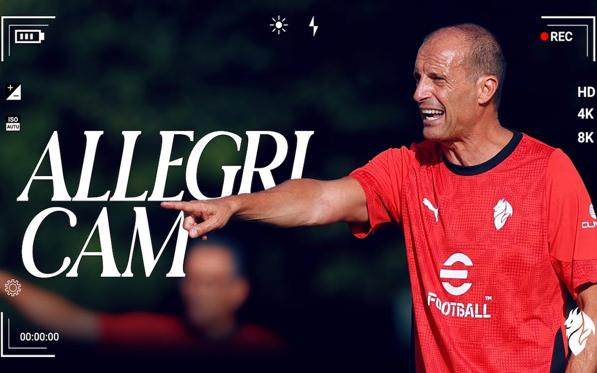 Watch: 'Allegri Cam' - the unseen footage from day one at Milanello