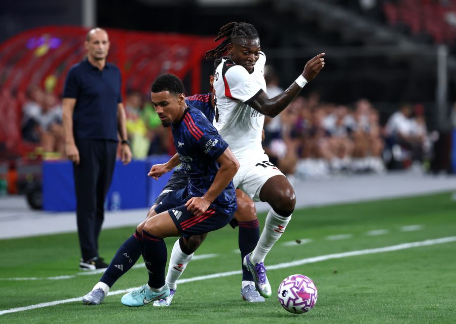 Arsenal 1-0 AC Milan: Saka scores only goal in first preseason test